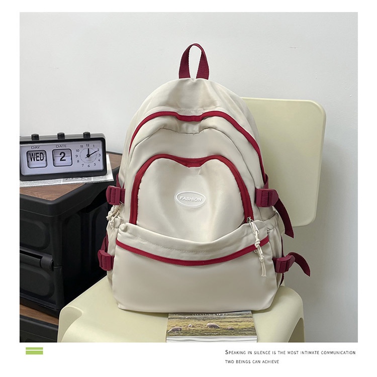 Hi Lisa กระเป๋าเป้ ผู้หญิง กระเป๋านักเรียน จุของได้เยอะ สไตล์เกาหลี และ ...