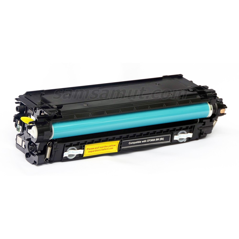 Hp (508A) หมึกเทียบ CF360A Black ดำ / CF361A Cyan ฟ้า / CF362A Yellow ...