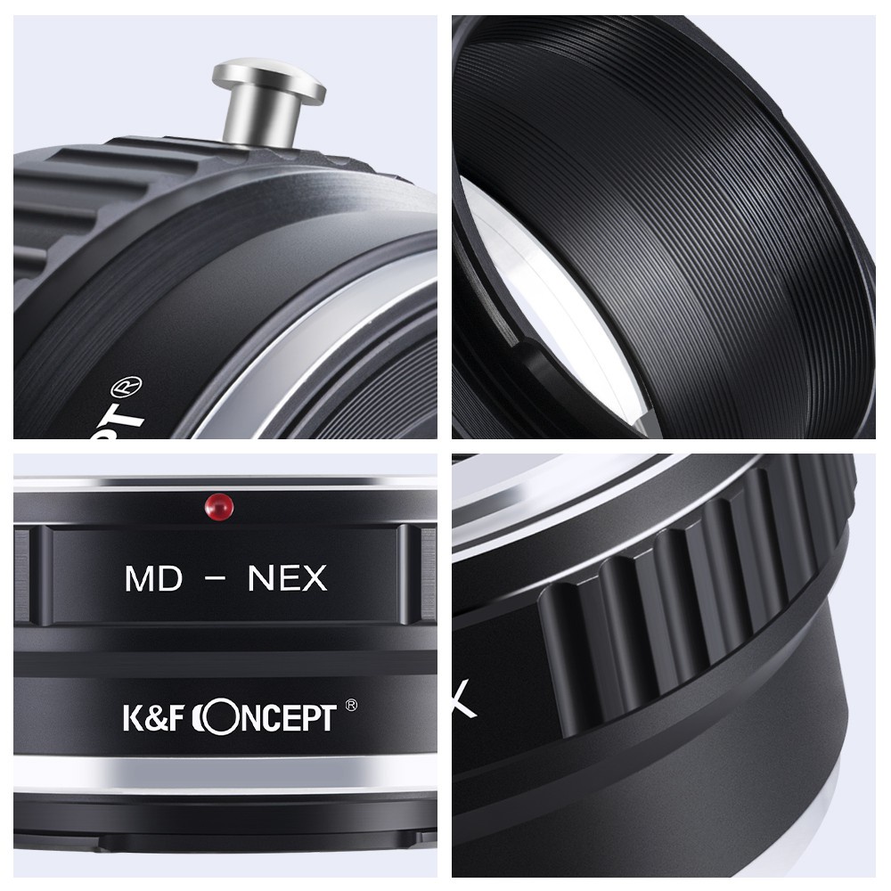 K&F Concept Lens Mount Adapter for Minolta MD MC Lens to Sony NEX E ...