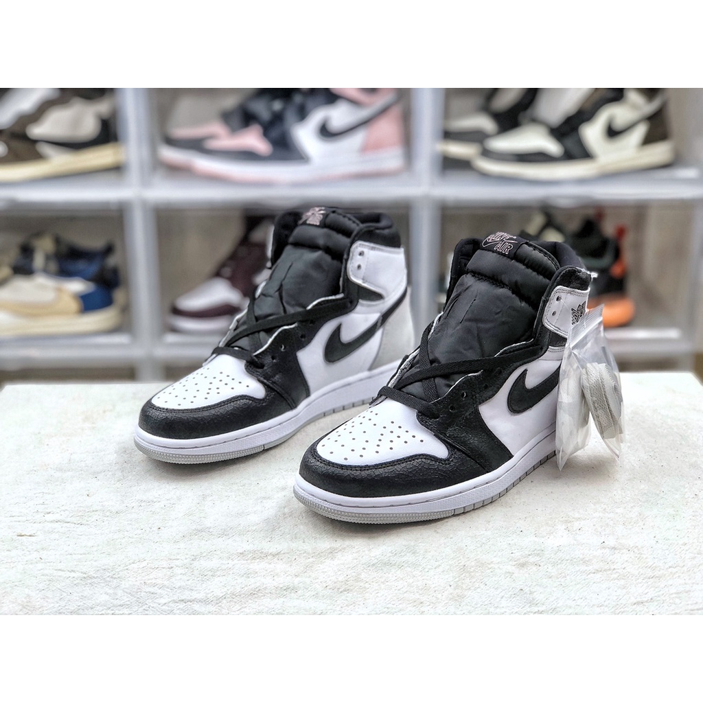 Air Jordan 1 High OG Stage Haze aj1 หลอดสีเทา สีดํา - tt044.th - ThaiPick