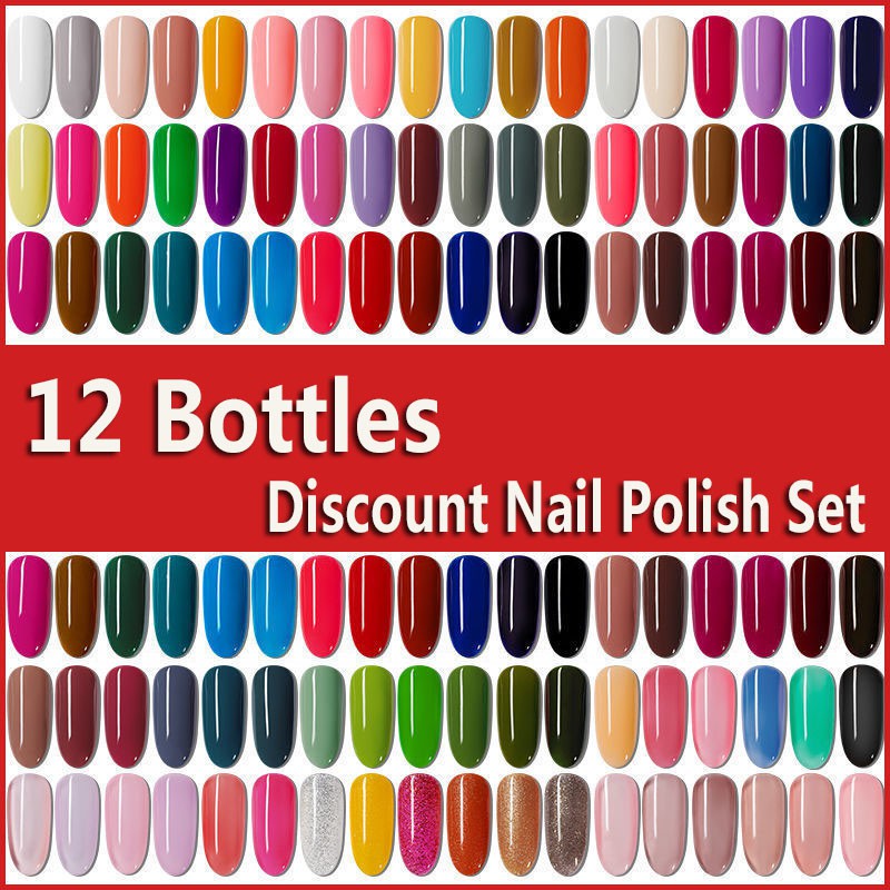 [COD RTS]50 Pcs Polish UV Gel Color Pops Display Nail Art Ring Style ...