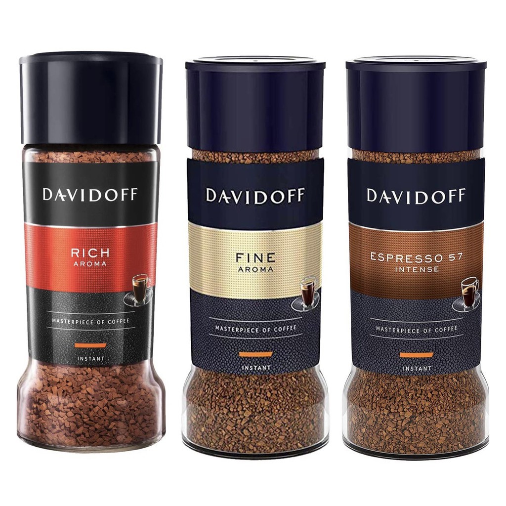 ☕กาแฟดาวิดอฟ กาแฟ Davidoff มี 3 สูตร ให้เลือก ขนาด 100 กรัม | Shopee ...