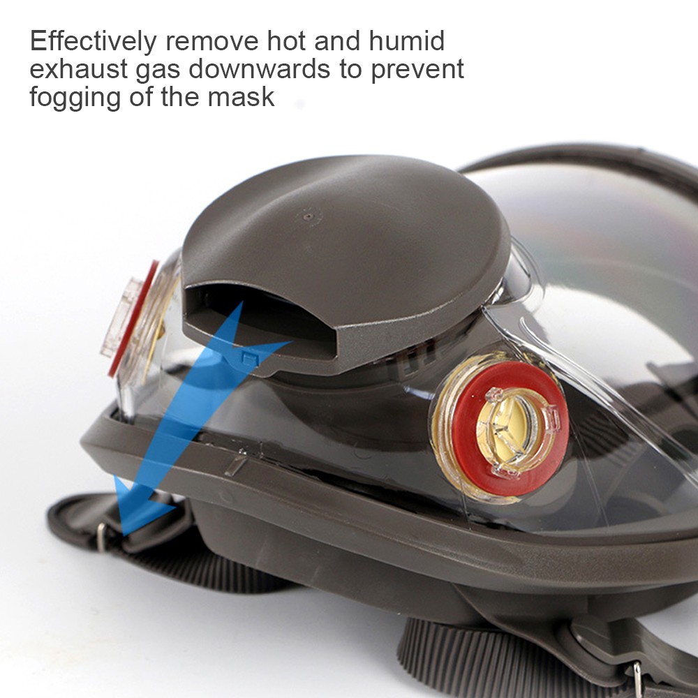 【READY STOCK】7in1 Full Face Chemical Spray Painting Respirator Vapour ...
