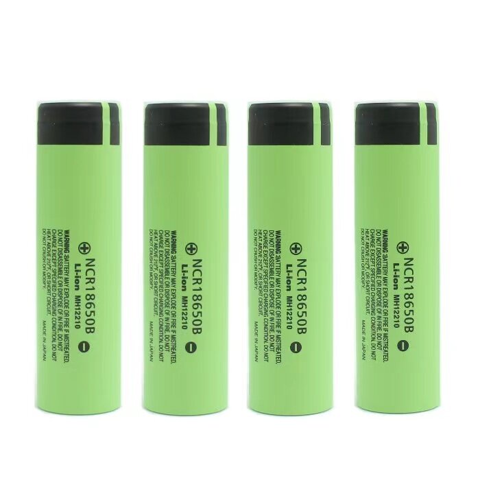 Panasonic 100 new 18650 battery 3400mah 3.7v lithium battery for ...