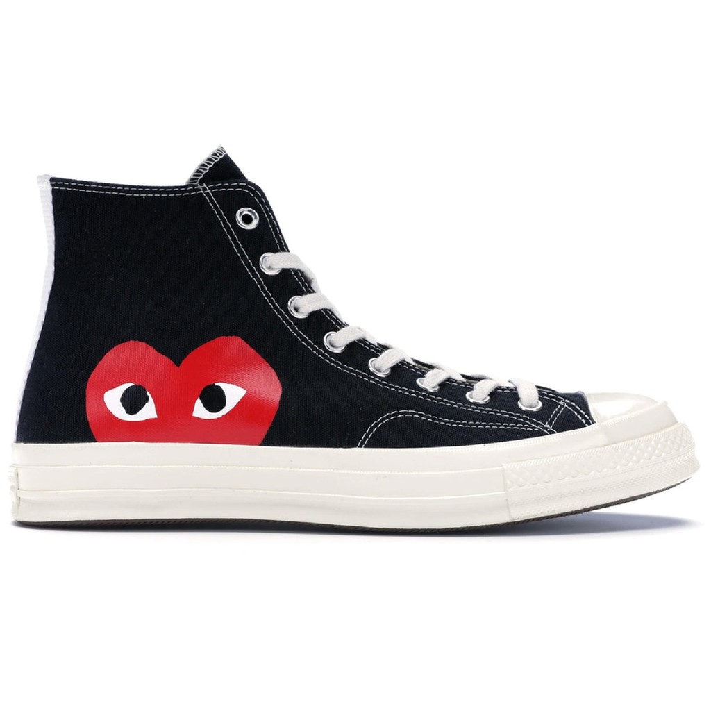 Converse Chuck Taylor All-Star 70s Hi x Comme des Garcons PLAY (BLACK ...