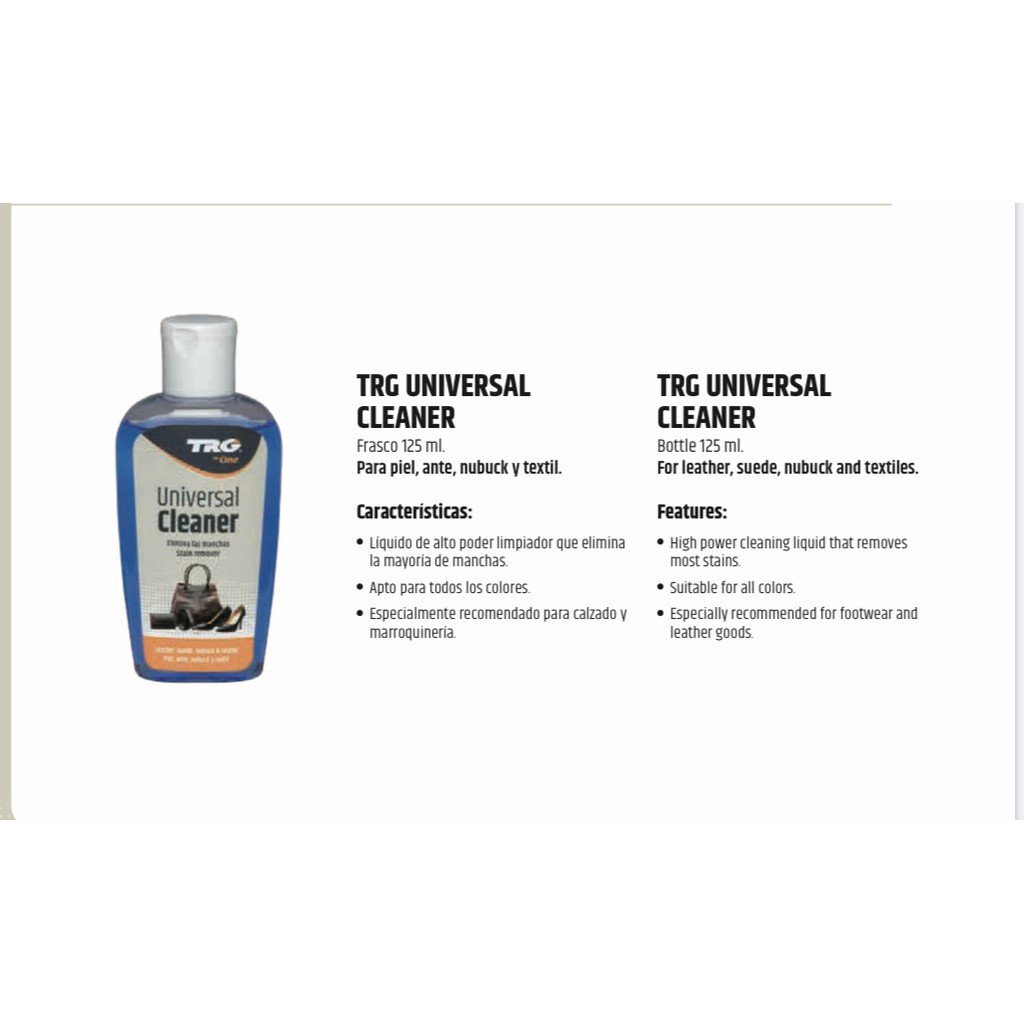 TRG Leather Balm TRG Universal Cleaner - 125ml Mini Horse Hair Brush ...