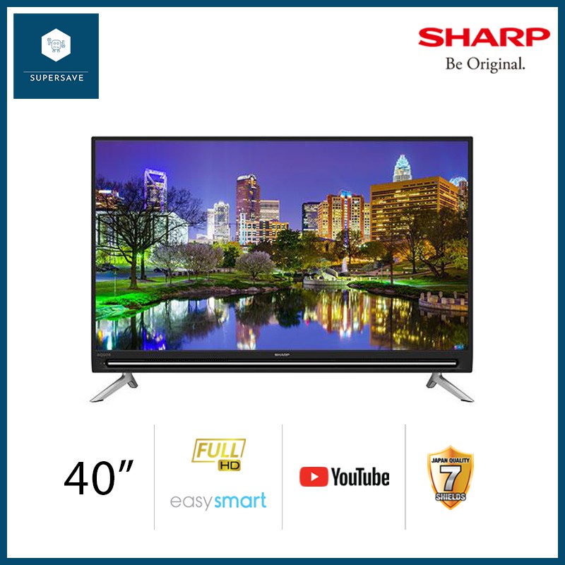 60 นิ้ว Sharp รุ่น LC-60UA6500X LED TV 4K ULTRAHD Easy Smart TV 60 ...