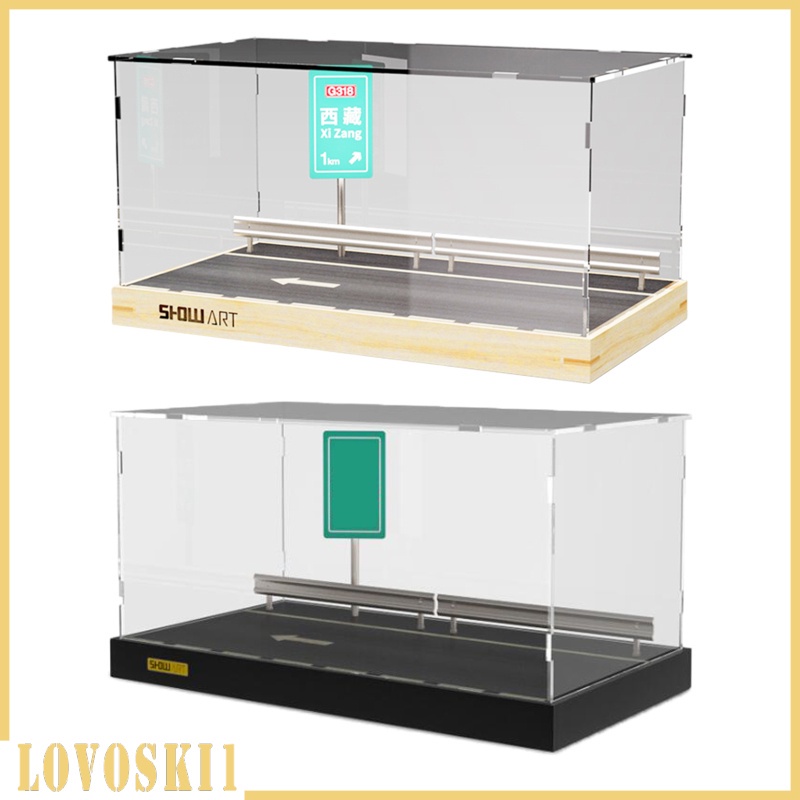 【ins】♘Clear Acrylic Display Box Large Dustproof Protection Doll Model ...