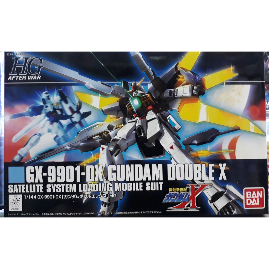 HGAW 163 1/144 GX-9901-DX Gundam Double X (HG) | Shopee Thailand