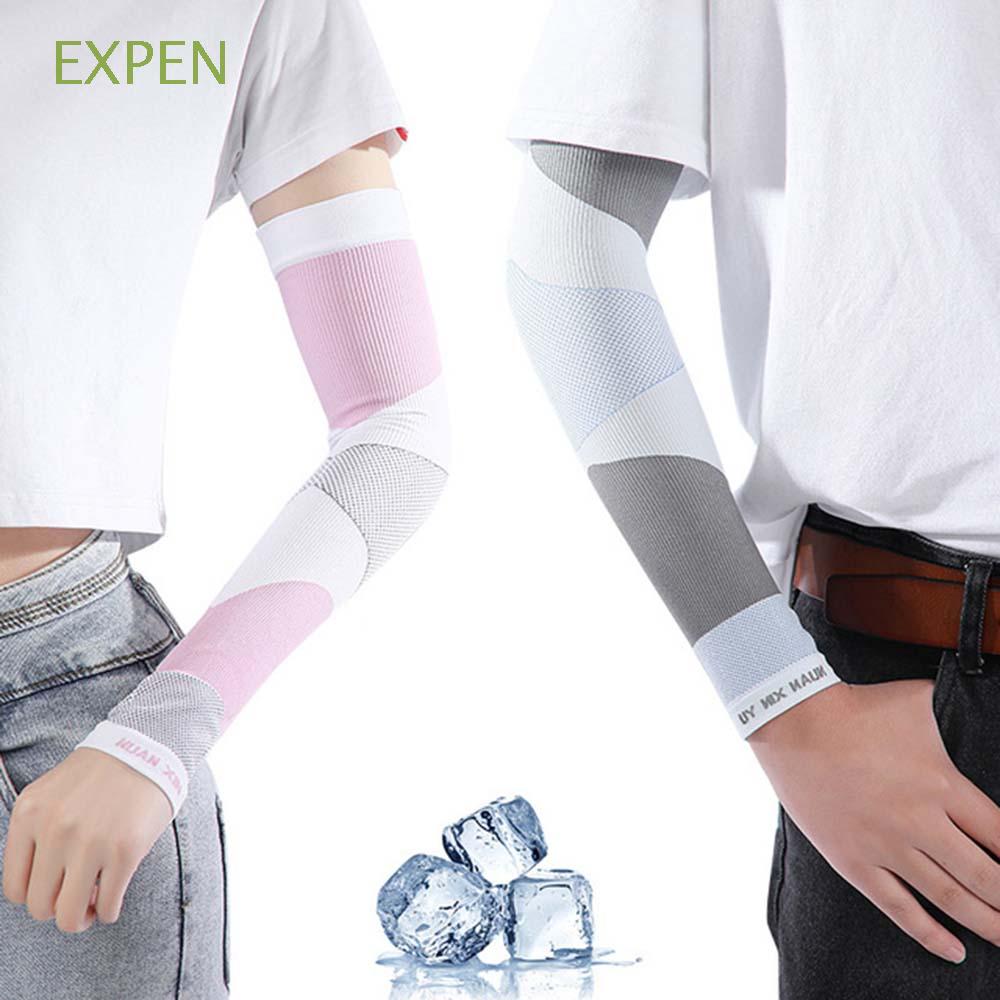 Expen ถุงมือผ้าไหมบางแขนยาวป้องกันแสงอาทิตย์กันแดดสําหรับผู้ชาย ...