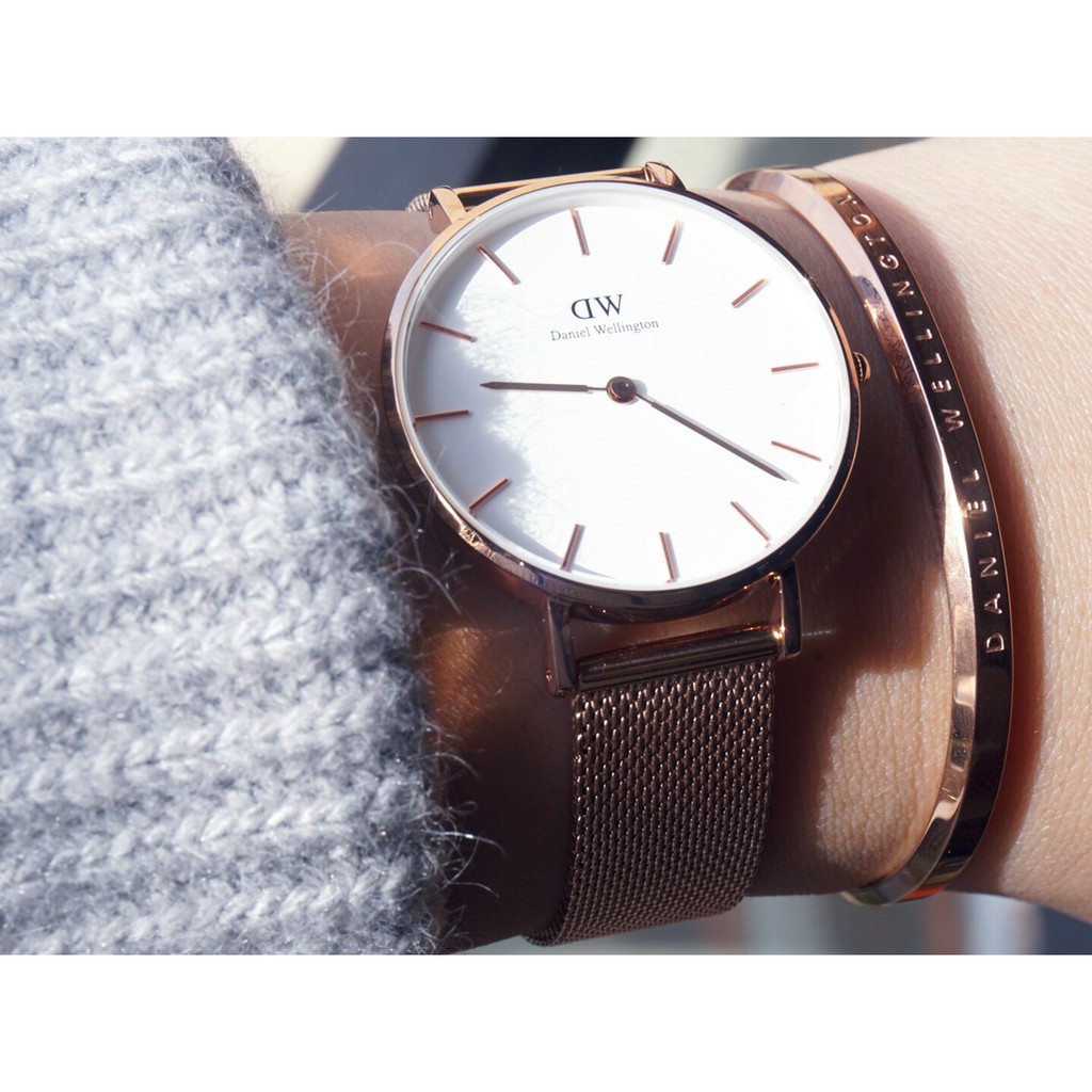 DW watch female simple ins wind light luxury fashion female watch ...