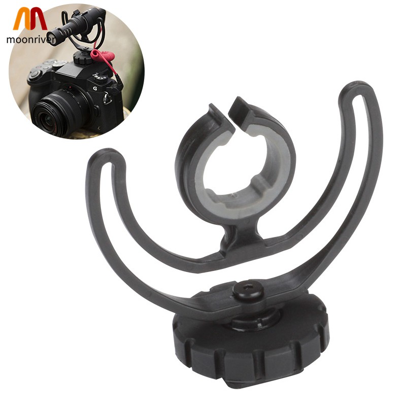 MR Camera Hot Shoe Shock Mount with Rycote Lyre Bracket for Rode ...