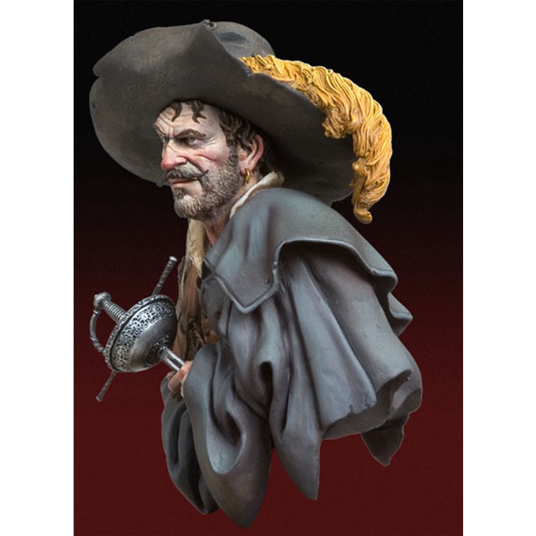 แบบอย่าง：1/10, The Looter, 1640, Resin Model Bust GK, Historical theme ...