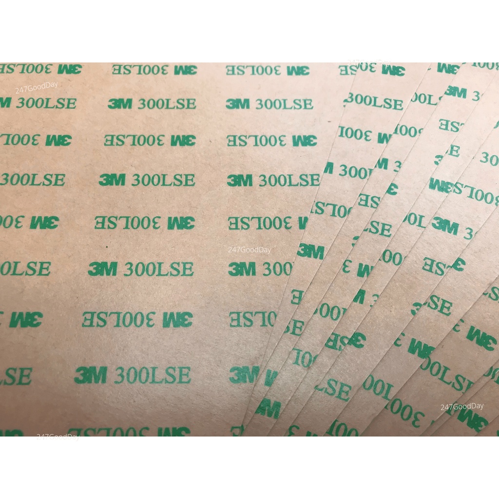 เทปกาวสองหน้า 3M 300LSE แรงยึดติดสูง แบบบาง ขนาด 20 ซม. x 20 ซม. สำหรับ ...