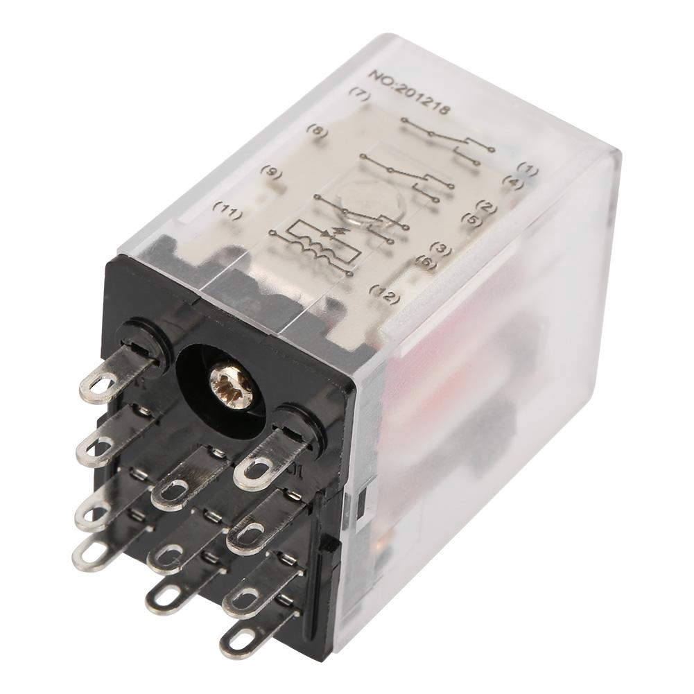 Relay Electromagnetic Pin Relay Intermediate Power 5A 11 Mini AC220V ...