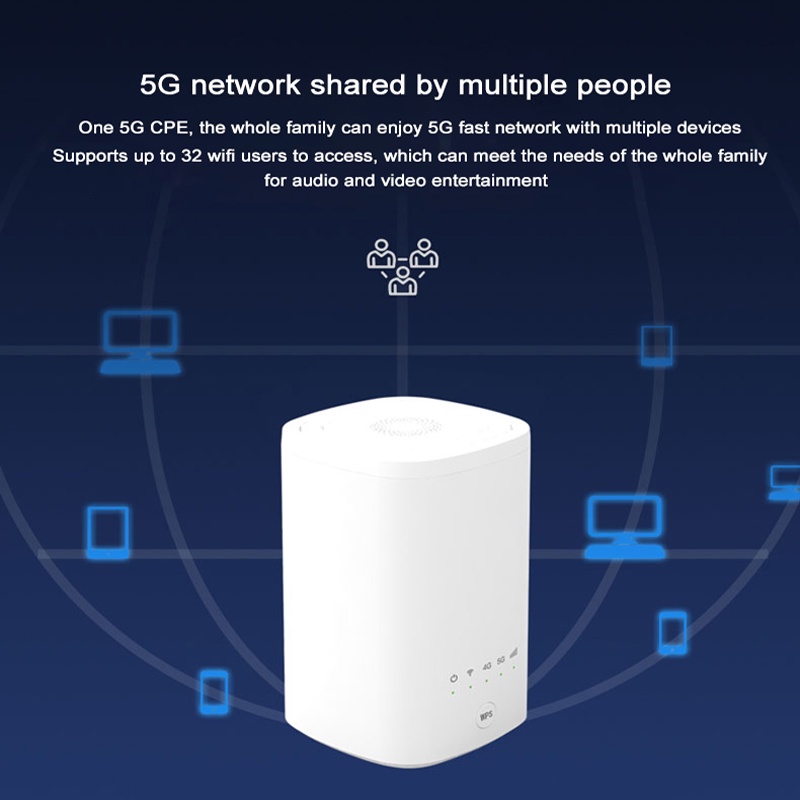 Unlock ZLT X21 CPE 5G Indoor CPE Sub 6GHz NSASA modem 5g wifi sim card Gigabit router Mobile ...