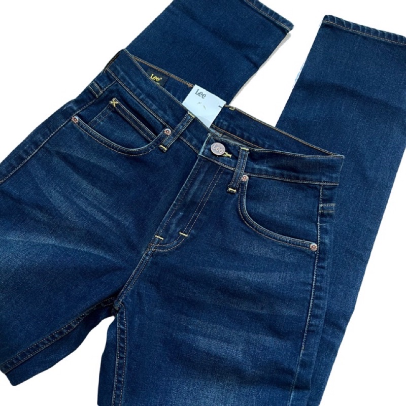 LEE กางเกงยีนส์ 747 Zed Mid Rise Slim Regular Straight ผู้ชาย 29x31 ของ ...
