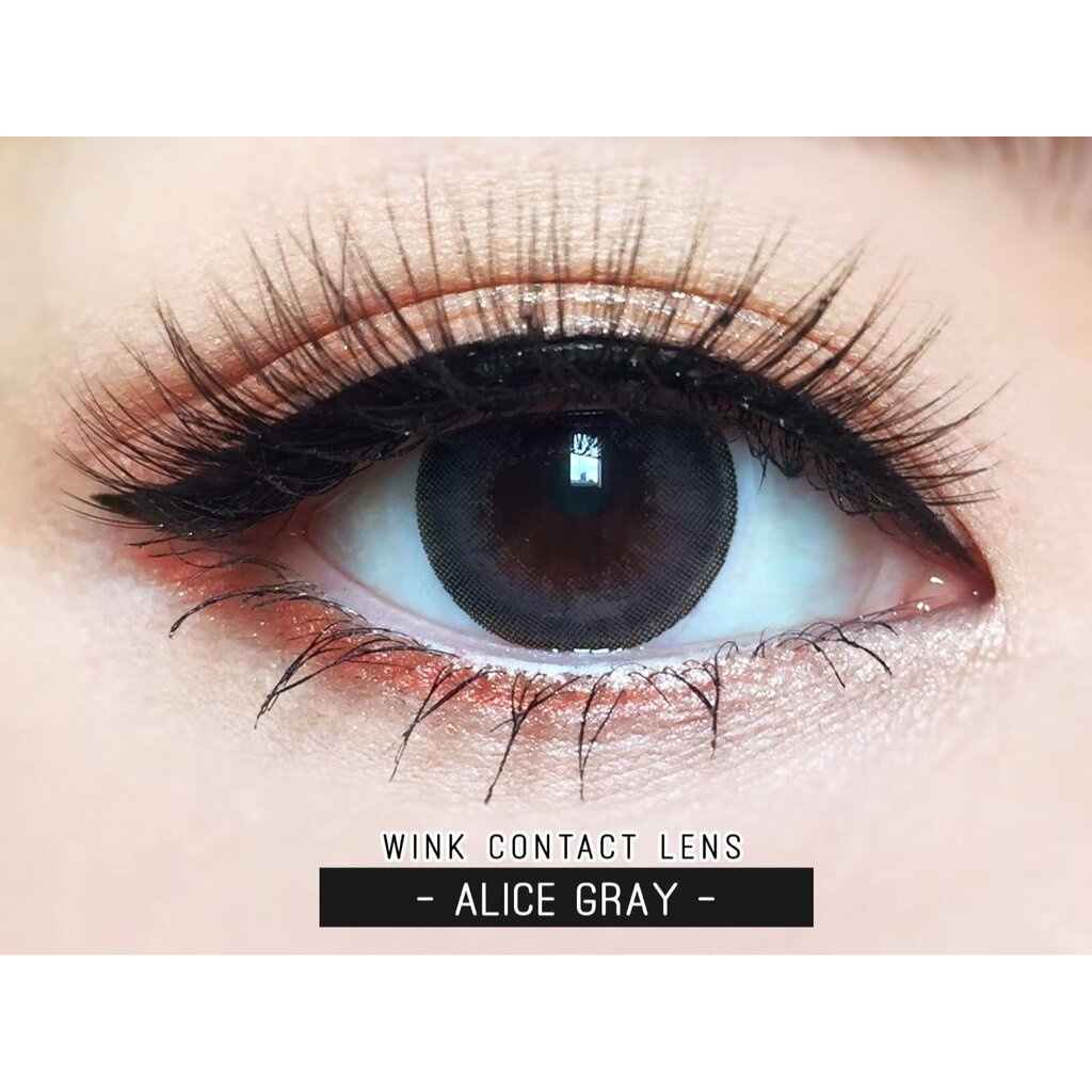 (mini) Alice Gray คอนแทคเลนส์ Wink - optixmoon - ThaiPick