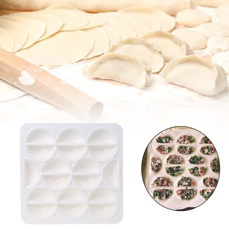 SC Pelmeni Ravioli Mold Maker 18 Holes Dumpling Metal Mold Cooking ...