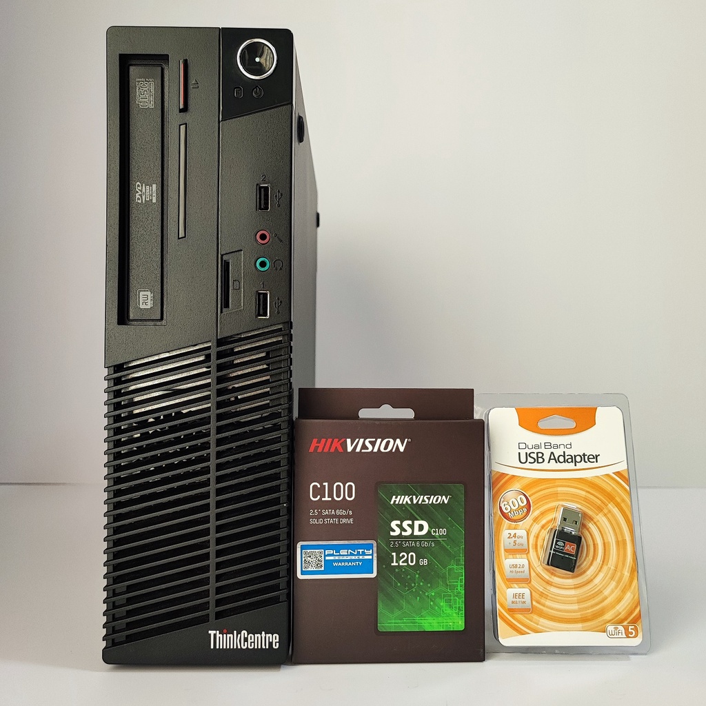 คอมมือสองพร้อมใช้ Windowsแท้ Lenovo M73 Intel Core i5 Gen 4 SSD ...