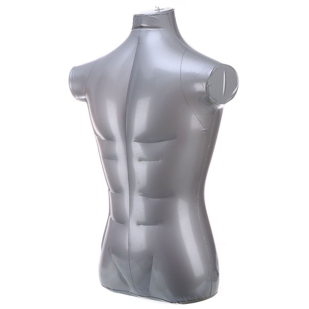 New Male Body Form Mannequin Display Dummy Torso Model Inflatable Hang ...