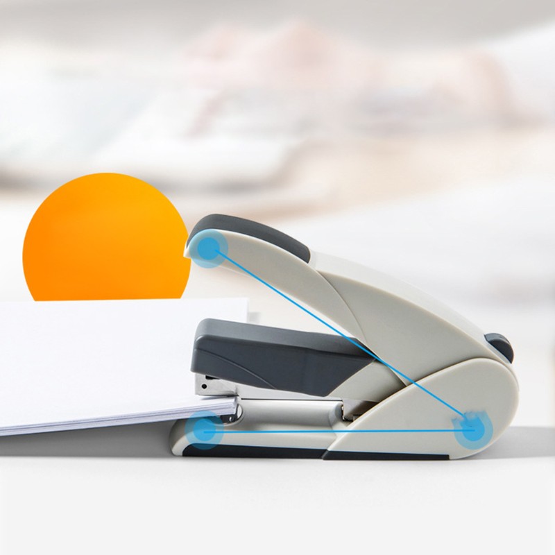 25 Sheets Effortless Heavy Duty Stapler Paper Book Binding Stapling ...