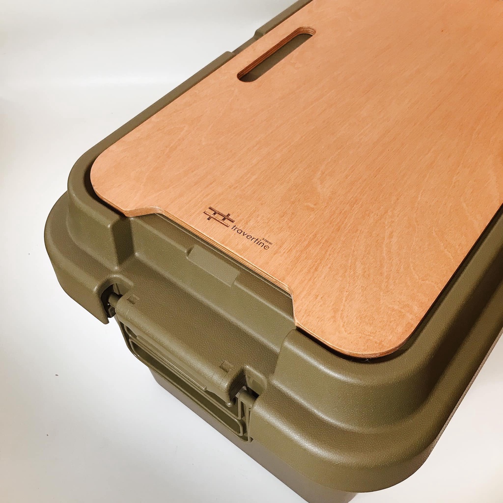 CAMP15 Morgen wood board for GORDON MILLER Trusco Box. (ท๊อปไม้ สำหรับ ...