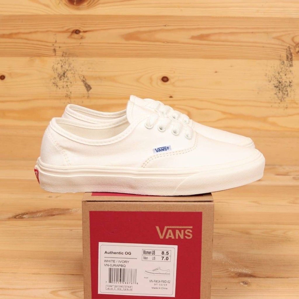 Vans ของแท้ 100 OG VAULT WHITE IVORY - megajaya.shoes.th - ThaiPick