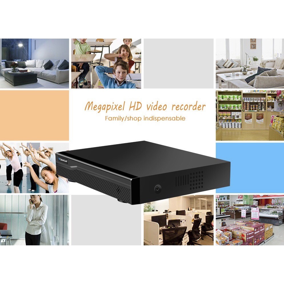 Vstarcam Eye4 NVR-9ช่อง รุ่น N8209 9CH รองรับ5K - mwmshop - ThaiPick