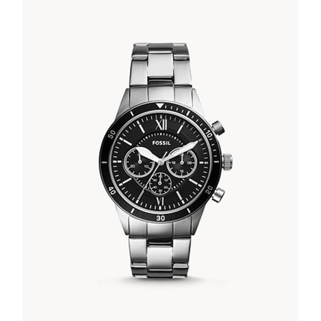FOSSIL FOSSIL Rhett Chronograph Stainless Steel Watch BQ1000 สำเนา ...
