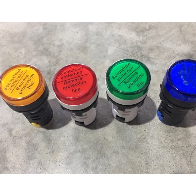 pilot Lamp ไพล็อตแลมป์ LED 22 mm 220v | Shopee Thailand