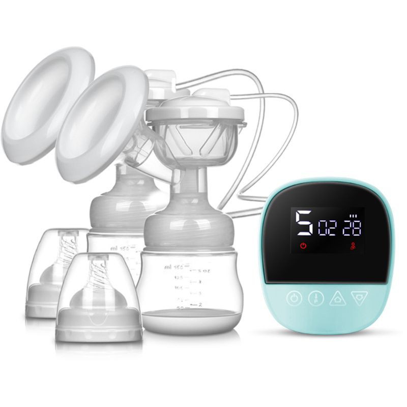 Mother Care Electric Dual Breast Pump Kit with 2 Milk Bottles Baby ...