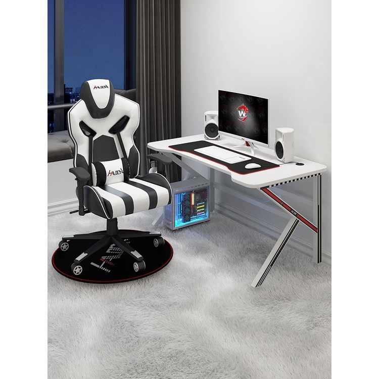 120x60x75cm K Game Table White Computer Table Household Simple Desktop ...