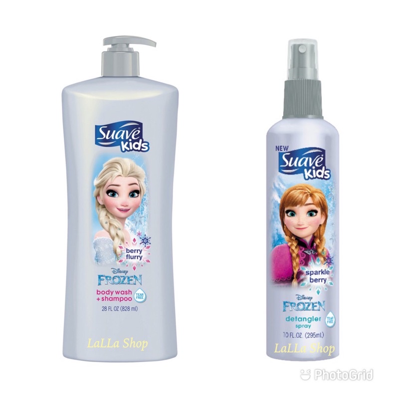 Suave Kids Disney Frozen Shampoo & Conditioner / Detangler Spray ...