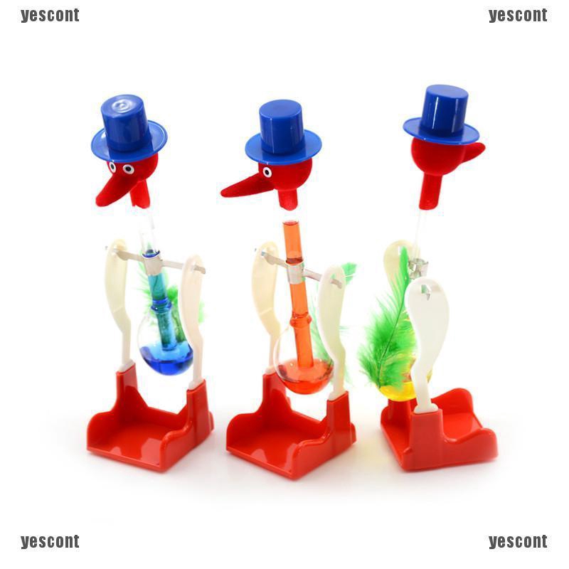 ☀☀ Drinking Bird Dippy Lucky Novelty Happy Duck Bobbing Einstein Glass ...