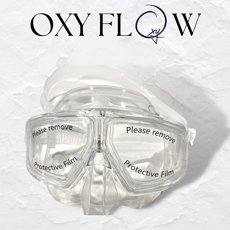 Oxy flow low volume mask freediving mask เลนส์Poly carbonate - onlyfins ...