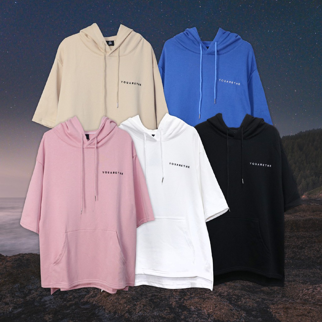 Urthe - รุ่น SHORT SLEEVE HOODIES - urthe.official - ThaiPick