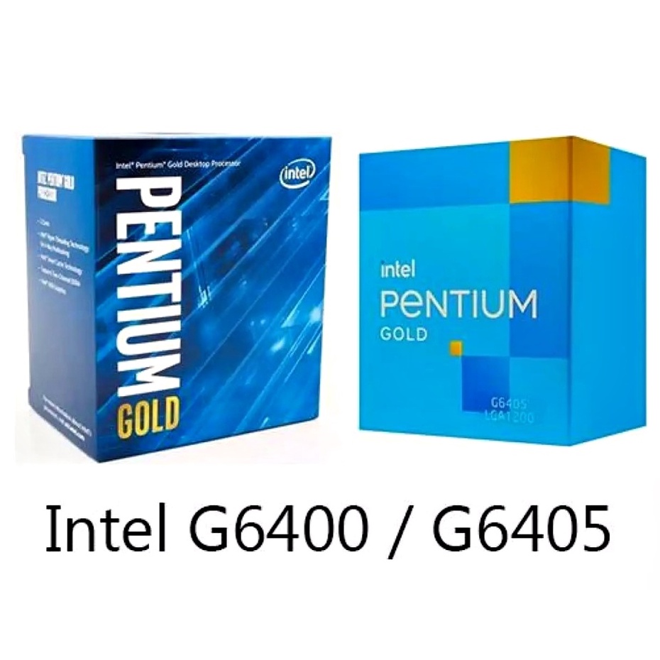CPU (ซีพียู) 1200 INTEL PENTIUM GOLD G6400 G6405 4.0GHz Warranty 3 - Y ...