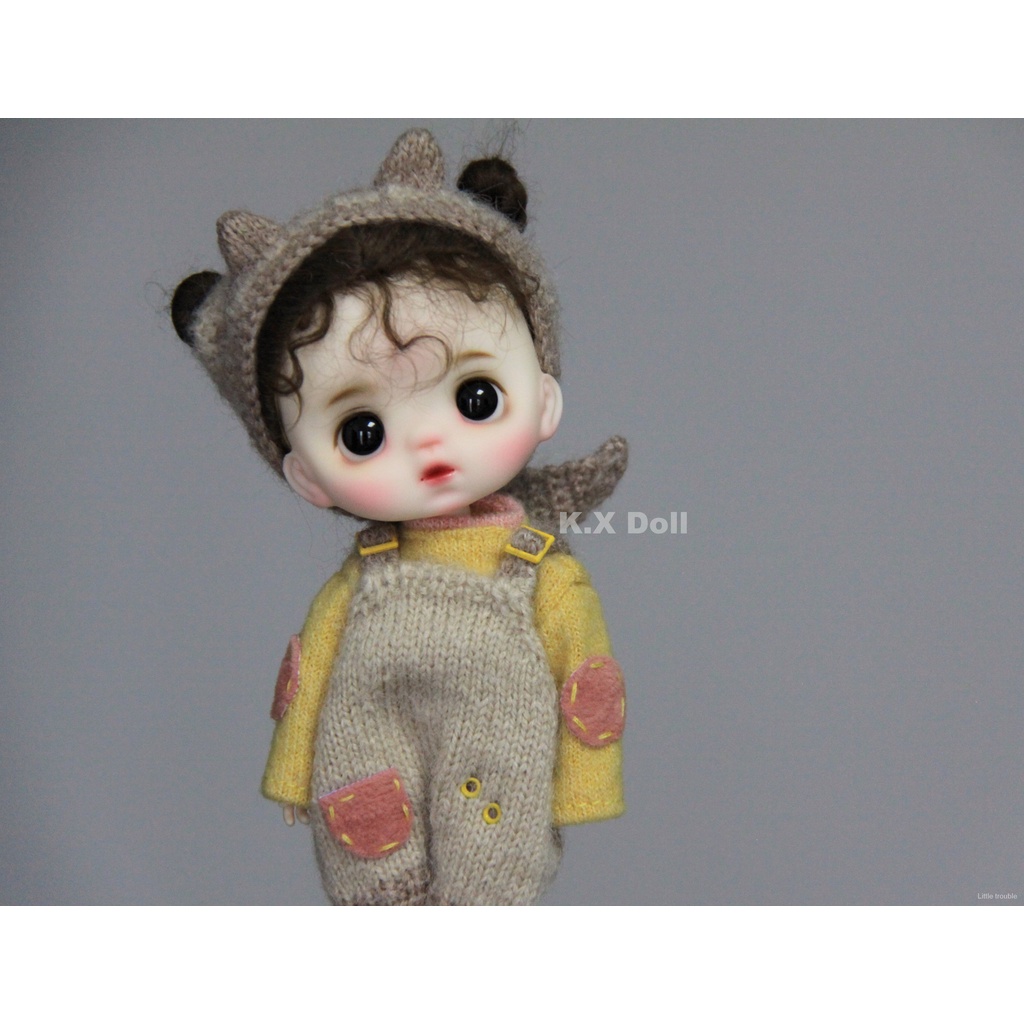 ของเล่น ob11 Doll Gift Dull Resin Non Brickearth bj8Split Single Head ...