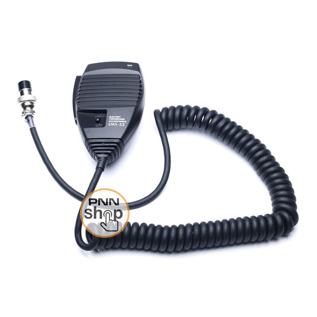 Mic ALINCO EMS-53 8pin DTMF ไมโครโฟน สำหรับวิทยุสื่อสาร DR245PL DR-03 DR-06 DR-135 DR-235 DR-435 ...