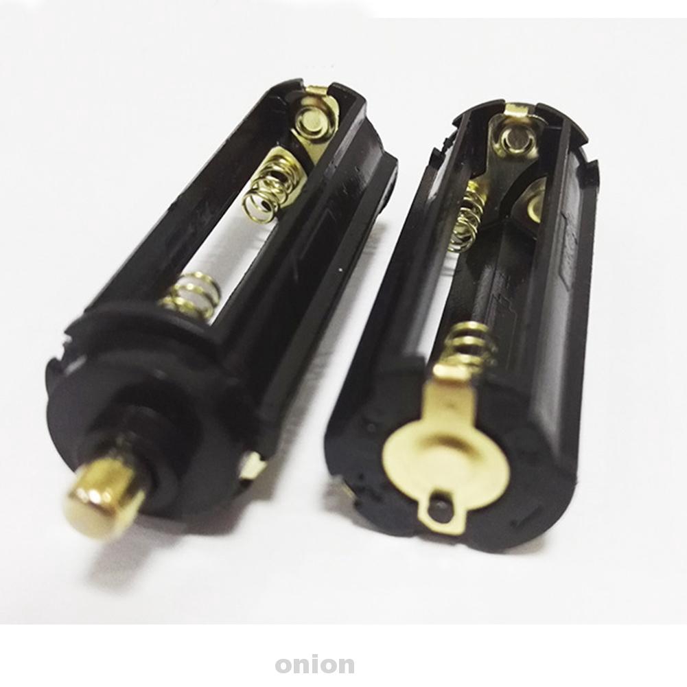 Portable Storage Flashlight Plastic Insulating Practical Holder Battery ...