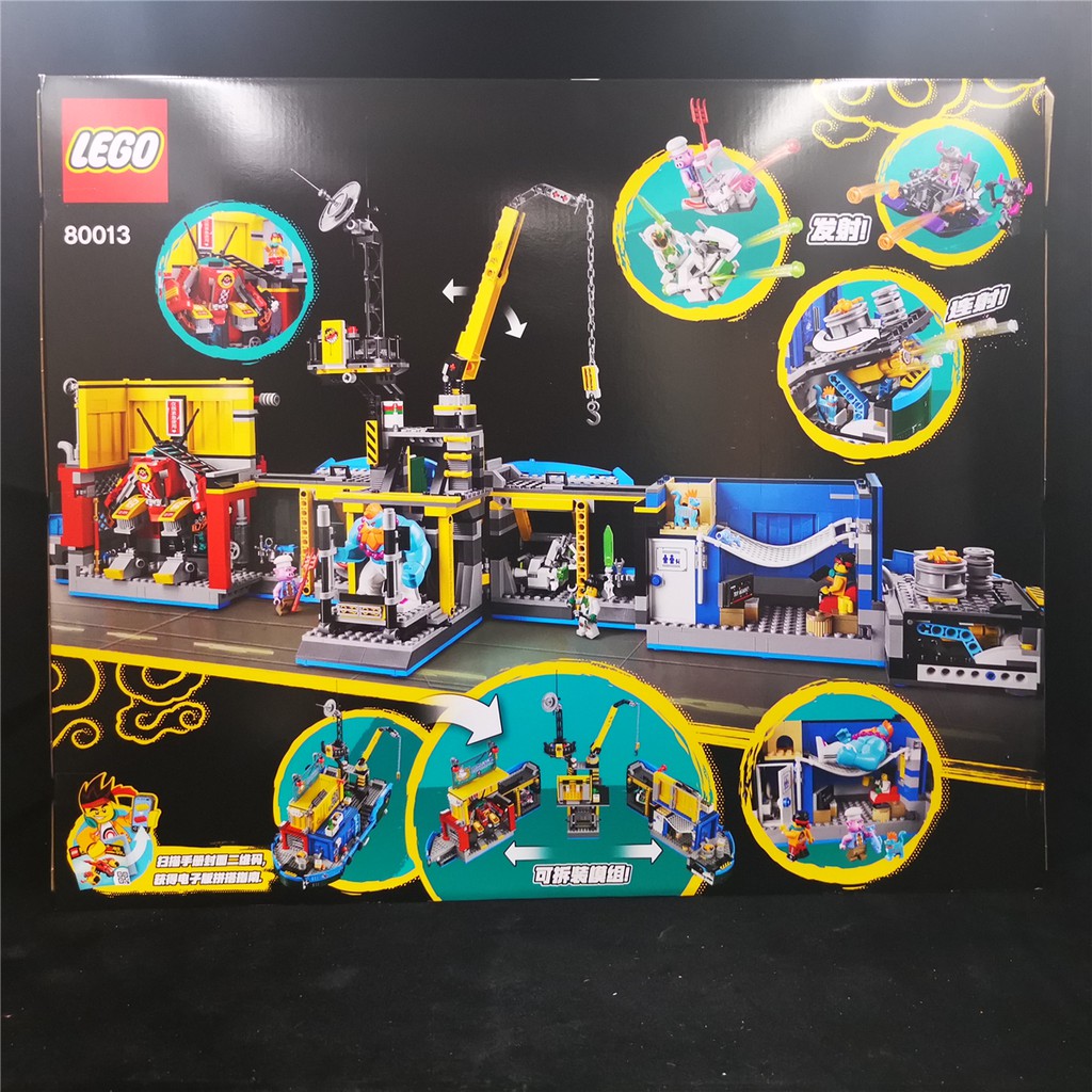 LEGO สินค้าใหม่ Wukong Xiaoxia Series 8013 Universal Sea Base Boys ต่อ ...