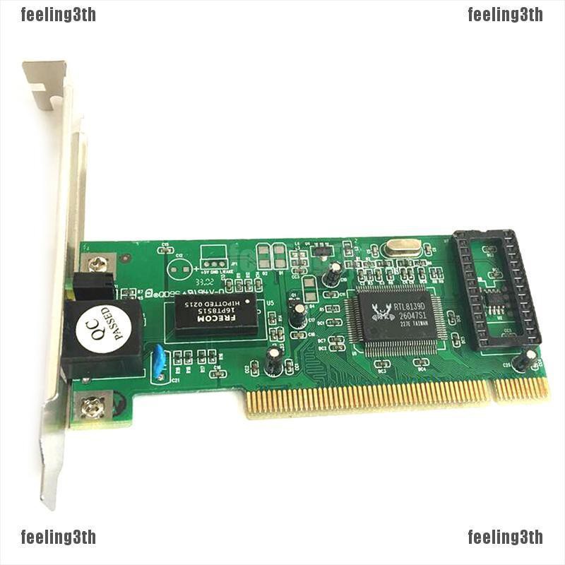 อะแดปเตอร์ ADA PCI Realtek RTL 8139 D 10 / 100 M RJ 45 Ethernet Network ...