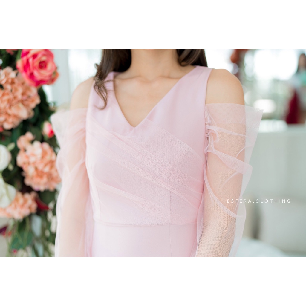 เดรสออกงาน DR037-5 Vee Party Dress - esferaclothing - ThaiPick