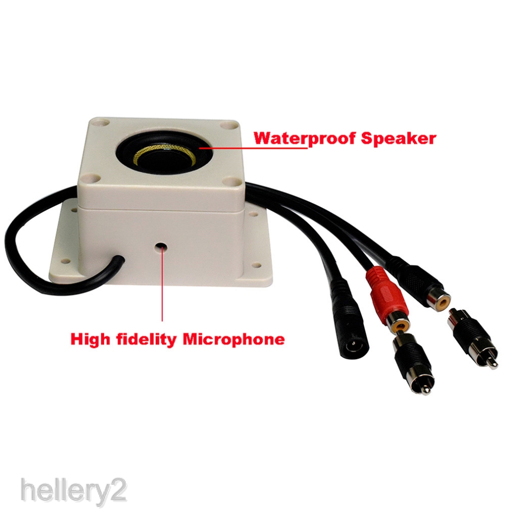 New for Monitoring Camera Outdoor Audio Speaker with MIC - IP66 ...