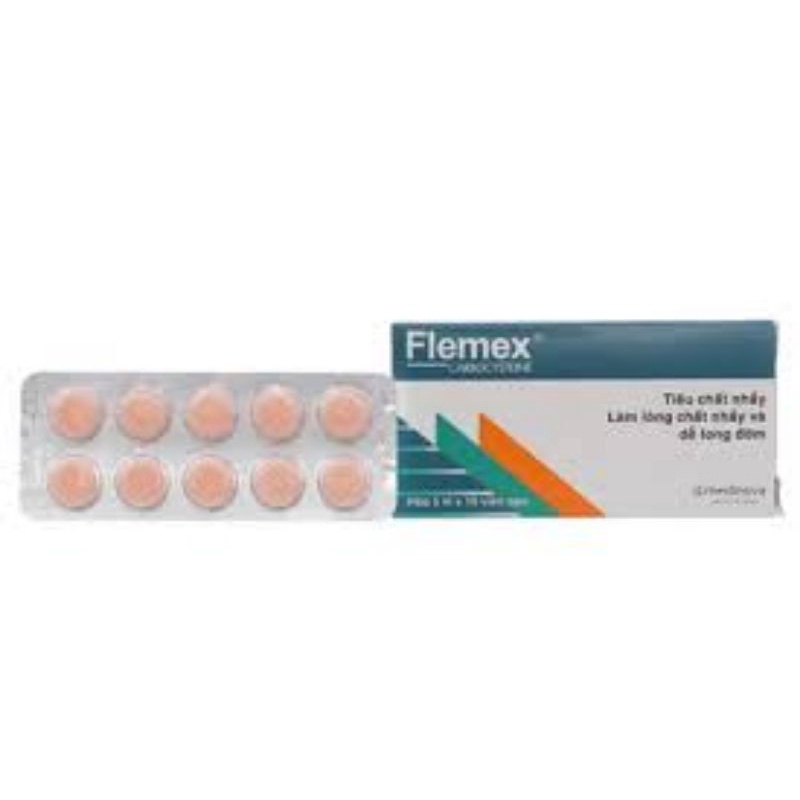 (พร้อมส่ง)Flemex ละลายเสมหะ บรรเทาอาการไอ 1แผงมี 10 เม็ด - pharma_sea ...