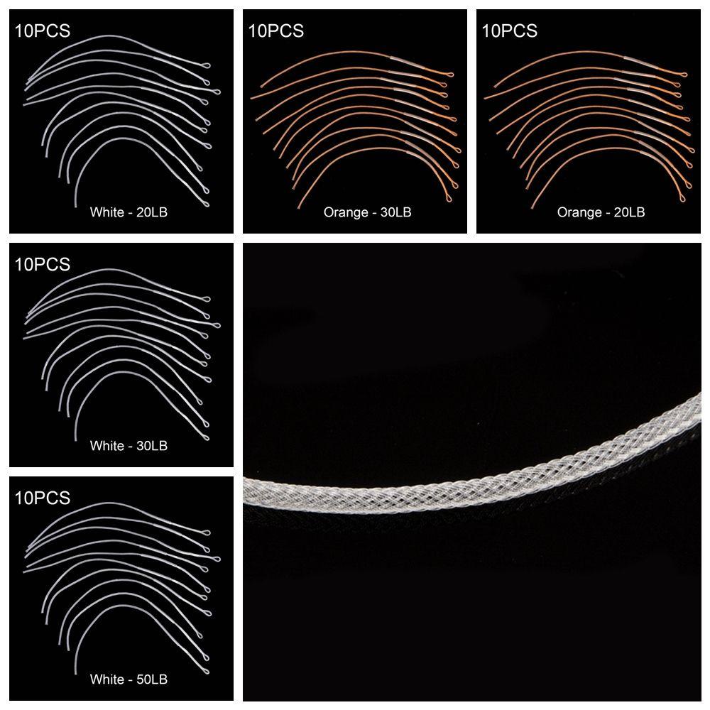 PREVALENT 10pcsSet Outdoor Leader Loops Practical Loop Connector Fly ...