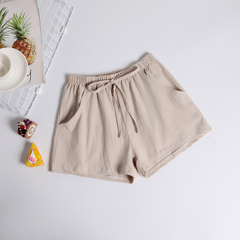 Womens High Waist Sports Shorts Korean Fashion Simple Casual Plus Size