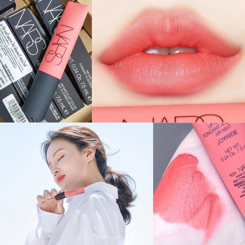 ฉลากไทย NARS Air Matte Lip Color (Limited Edition) สี Joyride / Pin Up / Thrust / Chaser **ผลิต ...