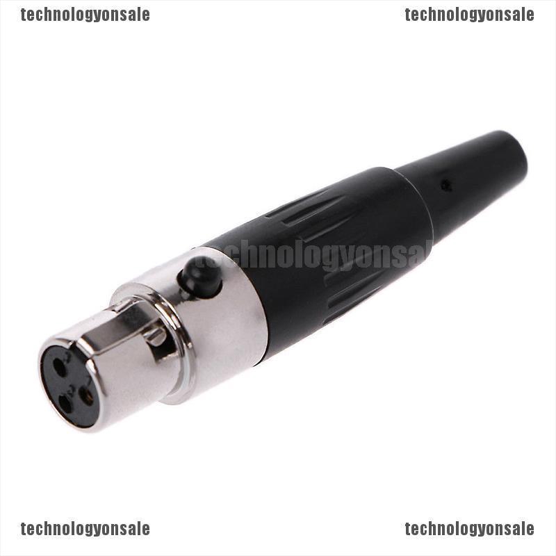 ( Tns ) Fnt 3pin Female ปลั๊กมินิ Ta3F Xlr - technologyonsale.th - ThaiPick